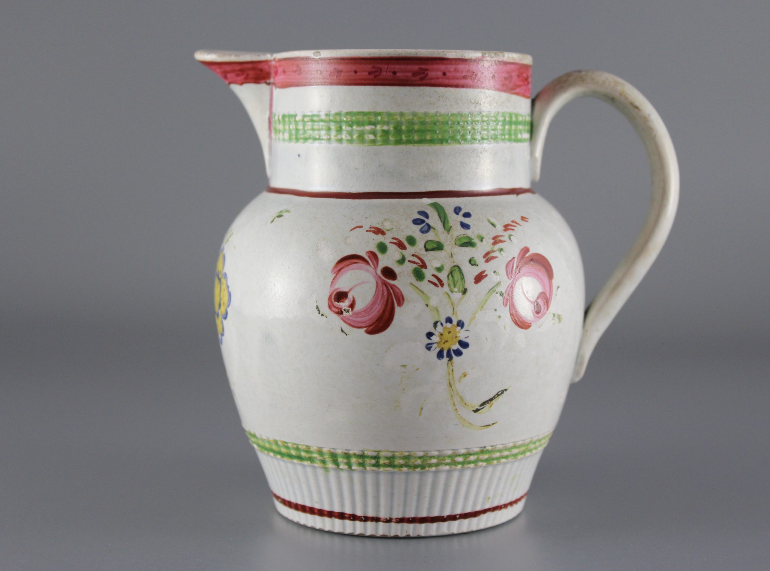 Pearlware Jug (Ref.1468) - JUNO ANTIQUES